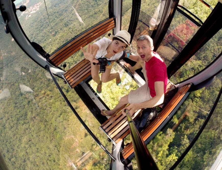 Jom naik kabel car tercuram di dunia, dekat Langkawi jer! - Raja Cuti